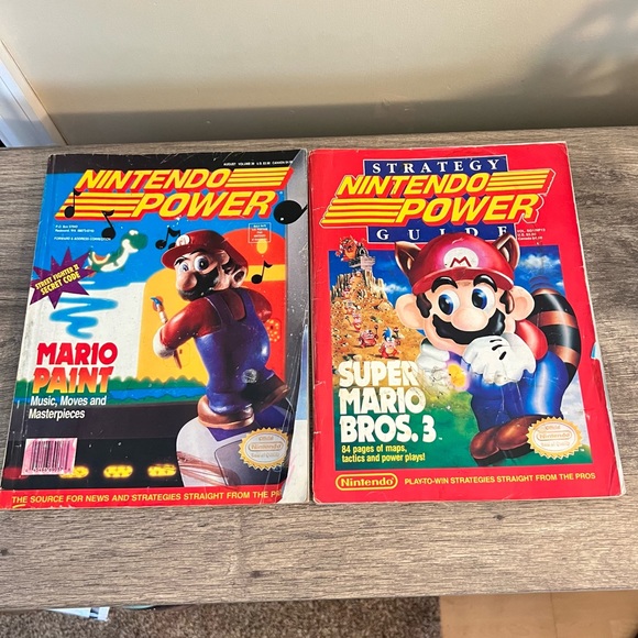 Nintendo | Other | 2 Vintage 9s Nintendo Power Books Magazines Strategy ...